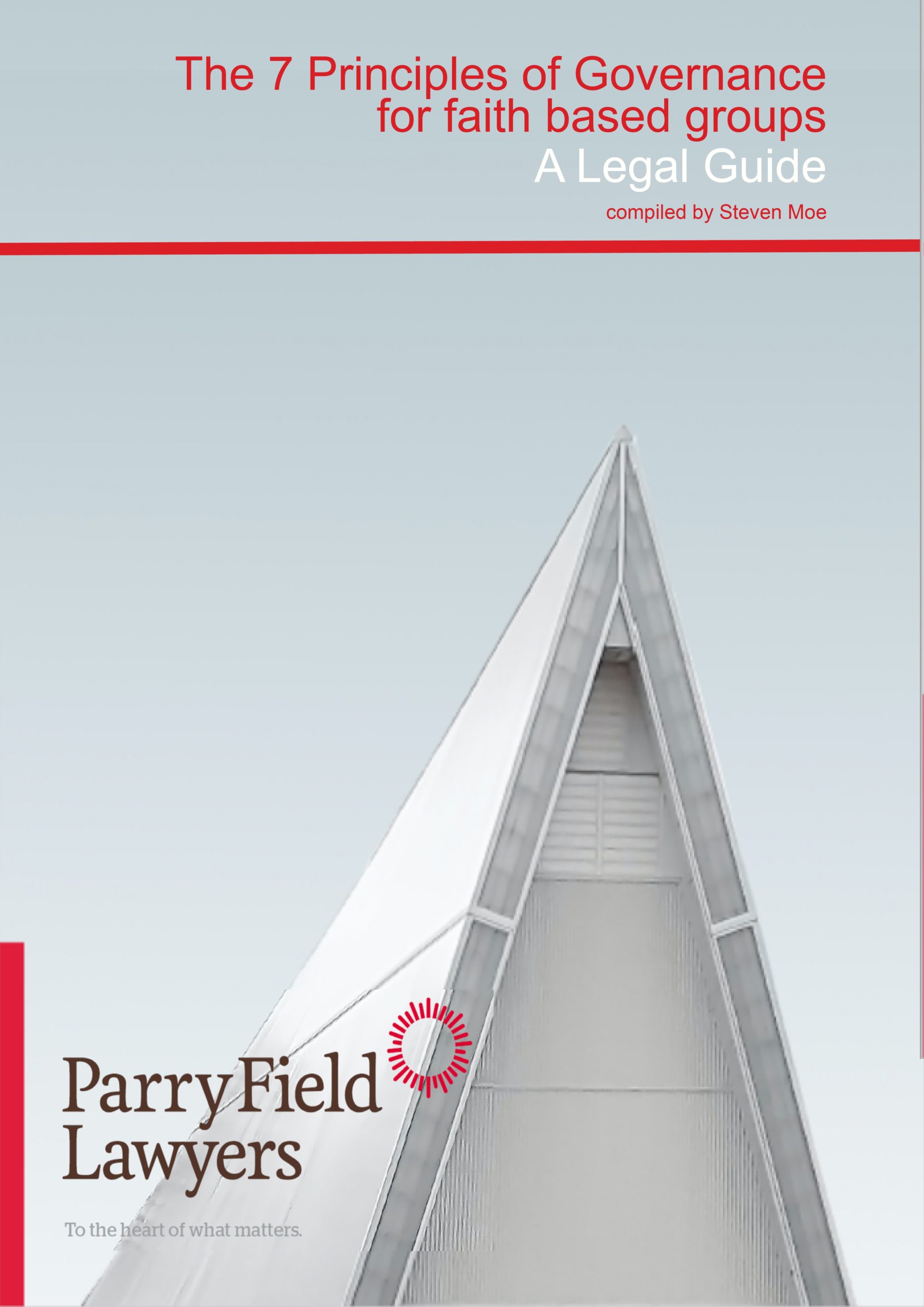 Faith Based Groups: Information Hub - Parry Field Lawyers