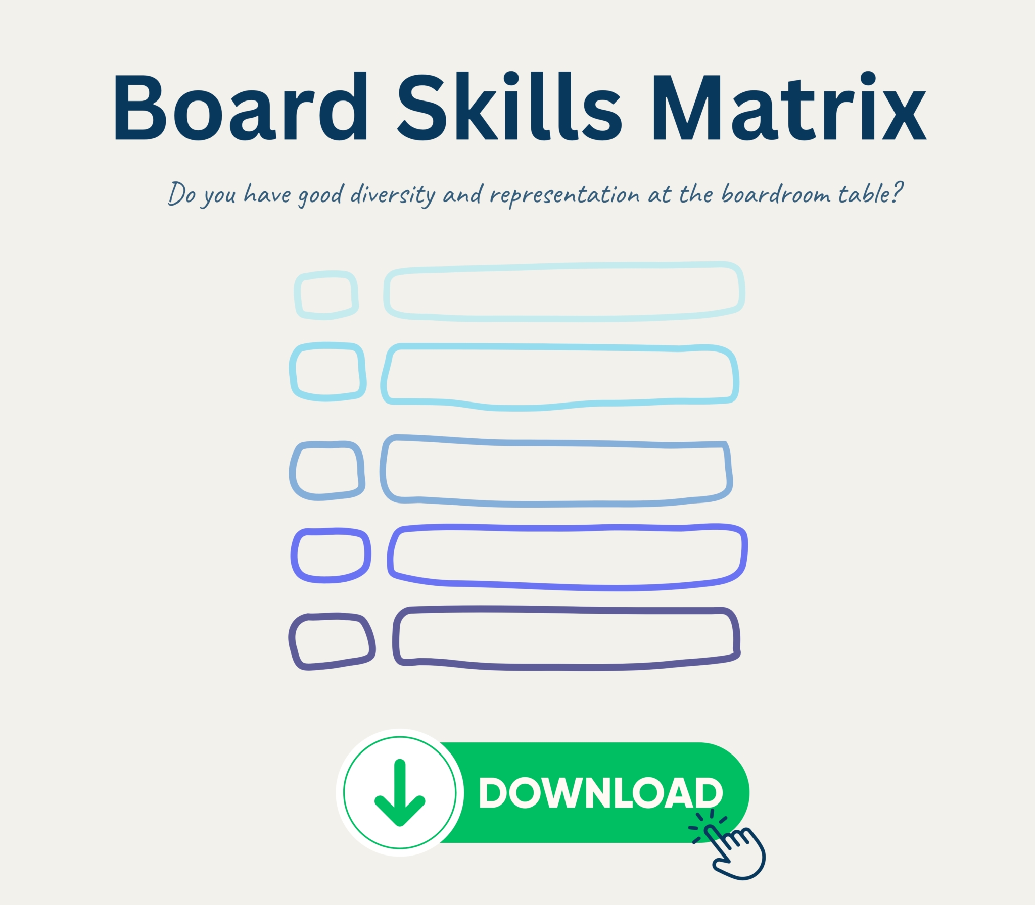 Board Skills Matrix - Parry Field Lawyers