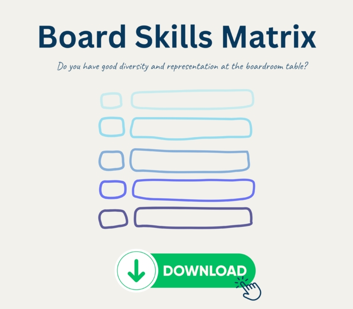 Board Skills Matrix - Parry Field Lawyers